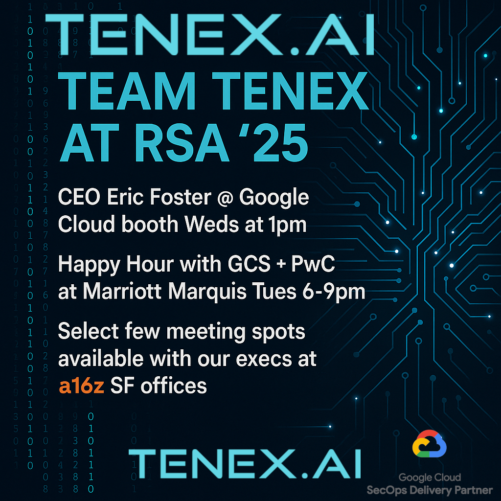 TENEX.AI at RSA 2025
